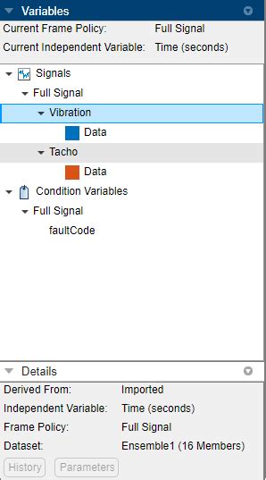 Import And Visualize Ensemble Data In Diagnostic Feature Designer Matlab And Simulink