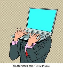Hand Holds Tablet White Screen Art Stock Photo Shutterstock