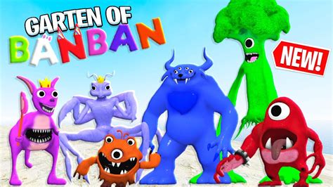 Garten Of Banban 4 New Monsters Youtube