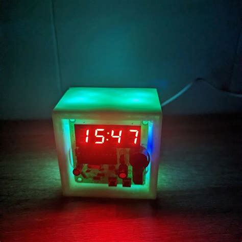 🕰️ C51 Digital Clock Glow Housing The Dork 3000・ Stl File For ・cults