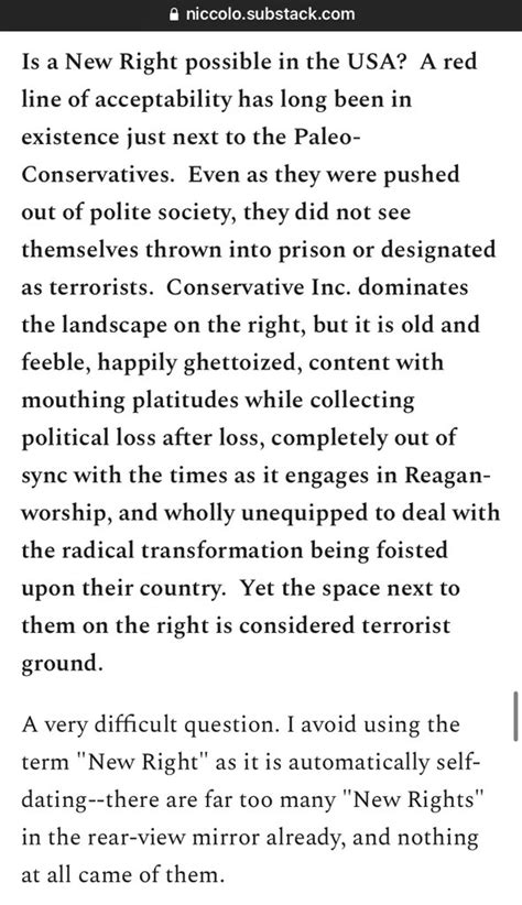 Mark Granza On Twitter Niccolo Soldo Morlacchiaa Asks Yarvin About The “new Right ” Best Part