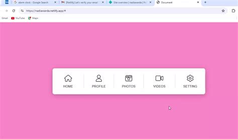 Nadiawarda Ikram On Linkedin Webdevelopment Html Css Responsive Navigationbar Iconhovereffect
