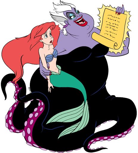Image Ariel Ursula Contractpng Disney Princess Wiki Fandom Powered By Wikia