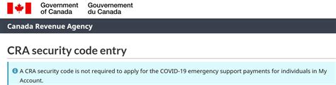What Is A Cra Security Code Canada Buzz