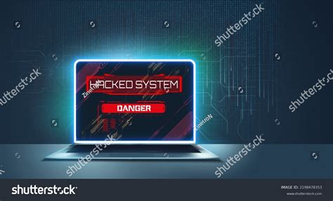Concept Hacking Data Privacy Violations Due Stock Vector Royalty Free
