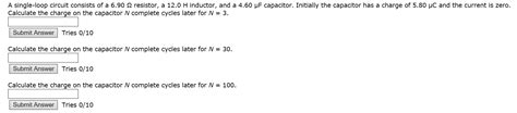 Solved A Single Loop Circuit Consists Of A 690 2 Resistor