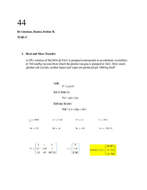 Doc Mathcad Problems