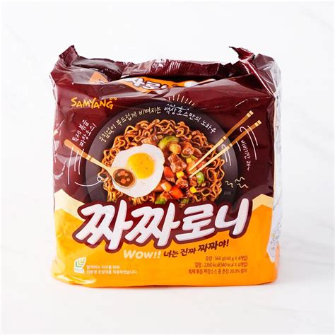 삼양 짜짜로니 짜장라면 메가마트몰