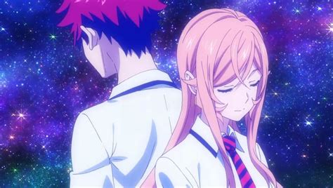 Yukihira Souma X Nakiri Erina Parejas De Anime Fondo De Anime