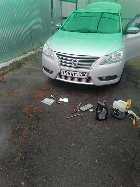 Решетка радиатора от ТСС — Nissan Sentra (B17), 1,6 л, 2016 года ...