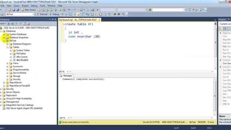 آموزش جدول موقت Temporary Table دراسکیوال سرورSQL قسمت بیستم