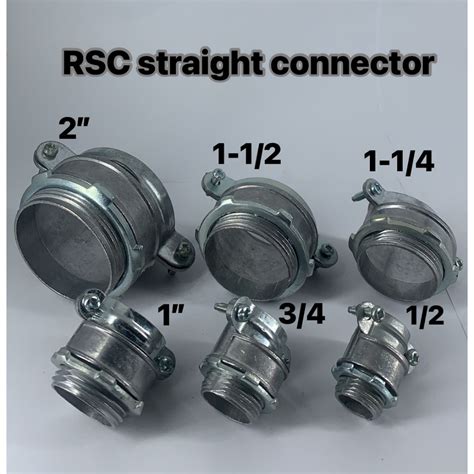 Rsc Straight Connector Aluminum Shopee Philippines