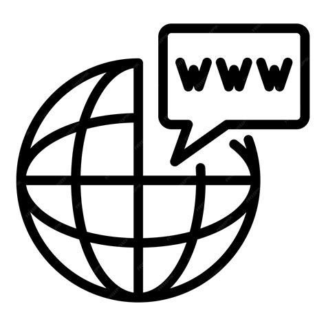 Premium Vector Web Browser Icon Outline Web Browser Vector Icon For Web Design Isolated On