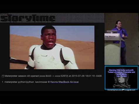 Conference Talks Talk Attacking Osx For Fun And Profit Toolset Limitations Frustration And