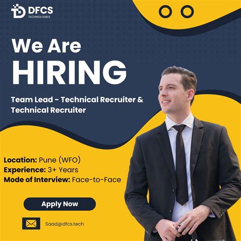 Dfcs Hiringalert Technicalrecruiter Teamleadrecruiter
