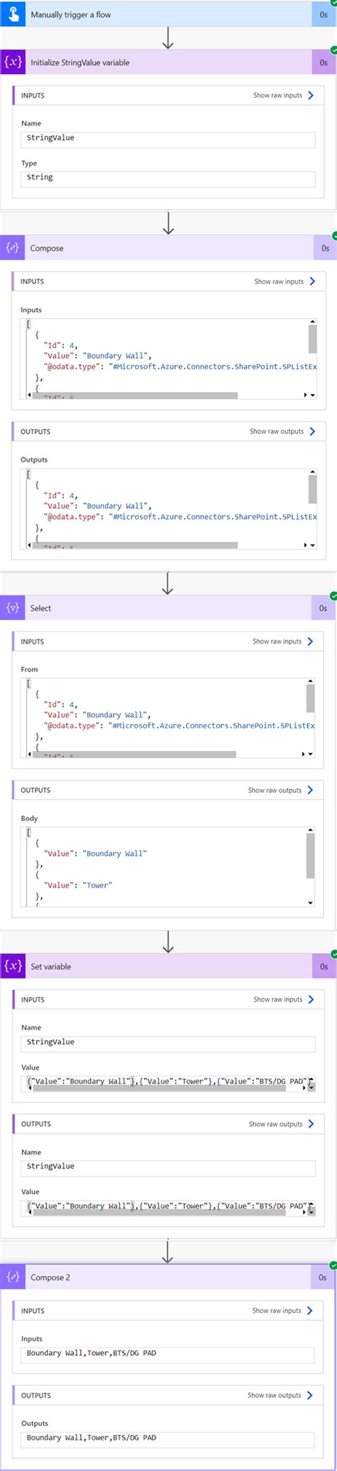 Retrieve Values As A Concatenated String From Json Object