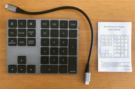 Voamoko Type C Wireless Numeric Pad With Usb Hub Review The Gadgeteer