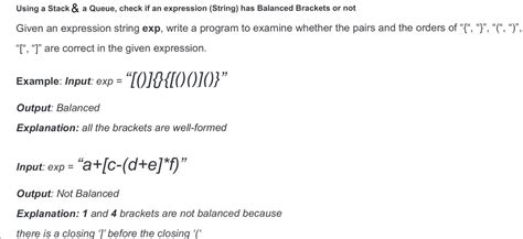 Solved Solve In Java Both Ways In Stack And Queue Check If