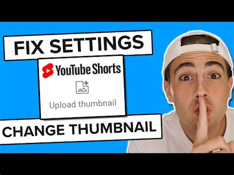 FIX THIS To Add A Custom Thumbnail To YouTube Shorts INCREASES VIEWS YouTube