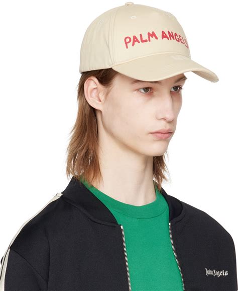 Palm Angels Off White Logo Cap Palm Angels