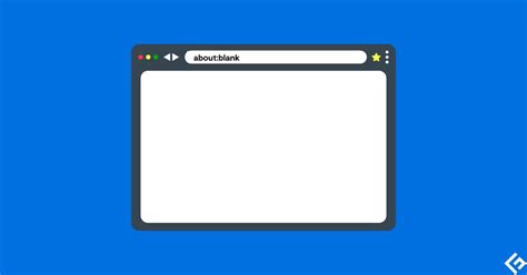 What Does Aboutblank Mean In Chromefirefox Or Safari