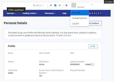 Guide To Linking PAN Card With Aadhaar Card Online Within Deadline