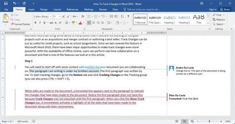 How To Track Changes In Word Documents