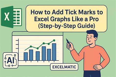 how to add tick marks to excel graphs like a pro step by step guide