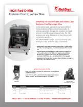 Rotary Drum Mixer 1025 Red D Mix™ Red Devil Equipment Company