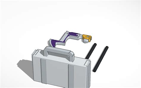 3d Design Juuzous Quinque Tokyo Ghoul Along With A Suit Case Tinkercad