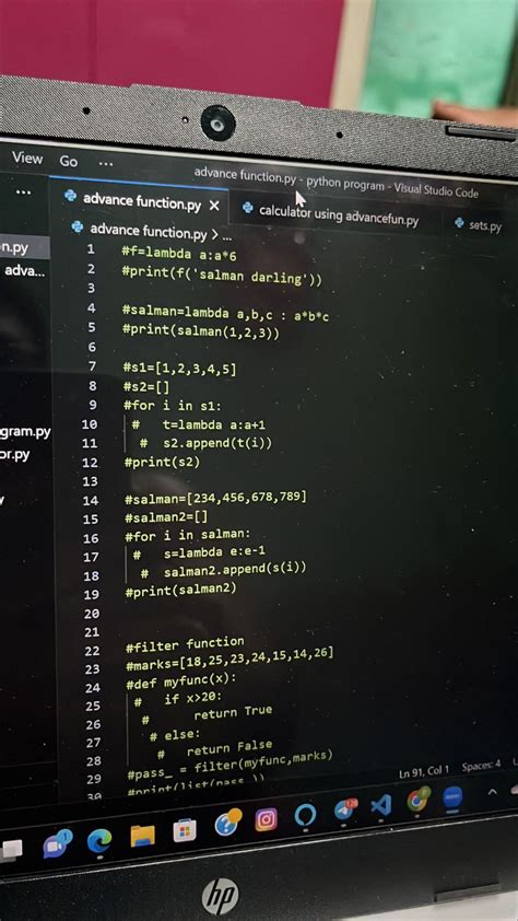 Pattan Salman On Linkedin Task 23 Practice Of Advance Function Kiran Sagar Pythonlife