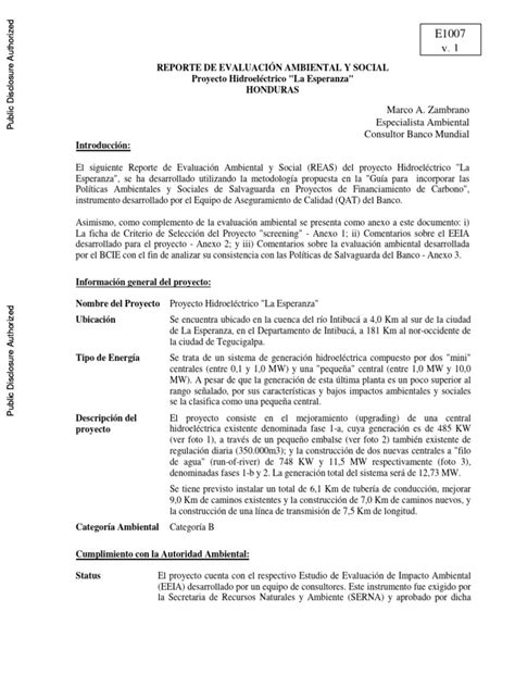 E 10070 V 10 Spani 1 T 0 Report 010 Documento Descargar Gratis Pdf