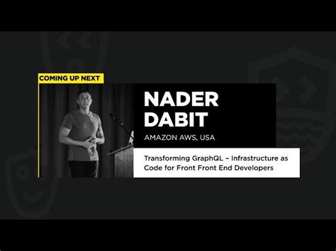 Conference Talks Talk Transforming Graphql Infrastructure As Code