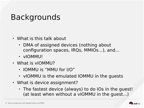 Device Assignment With Nested Guests And DPDK