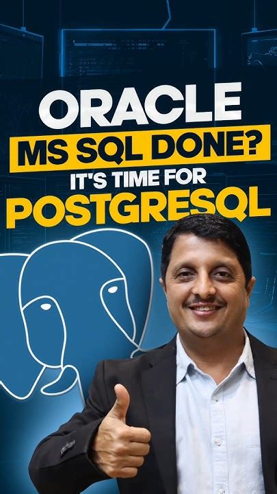 Done With Oracle And Ms Sql Postgresql Is Next Postgresql Tutorial For Beginners Postgresql