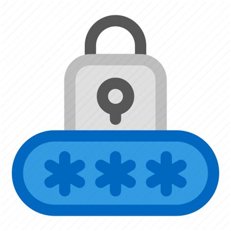 Password Protection Protected Lock Security Login Icon Download