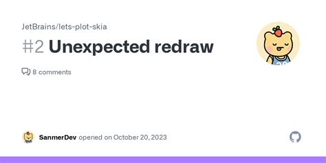 unexpected redraw · issue 2 · jetbrains lets plot skia · github
