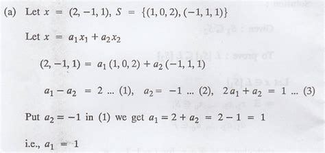 Linear Combinations And Systems Of Linear Equations