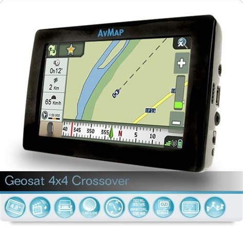 Présentation Gps Avmap Geosat 6 Crossover Navigation And Communication Patrol Gr