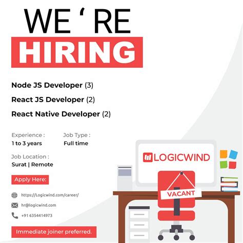 Logicwind On Linkedin Surat Hiringnow Hiringalert Nodejsdevelopers