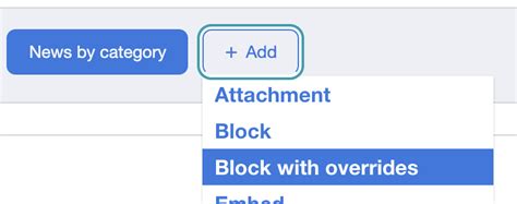 Views Block Override