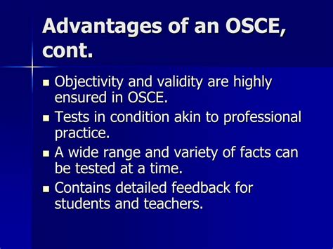 Ppt Objective Structured Clinical Examination Osce Powerpoint