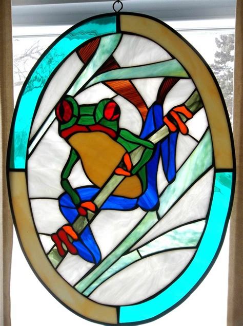 73 Best Images About Stained Glass Frogs On Pinterest Free Pattern