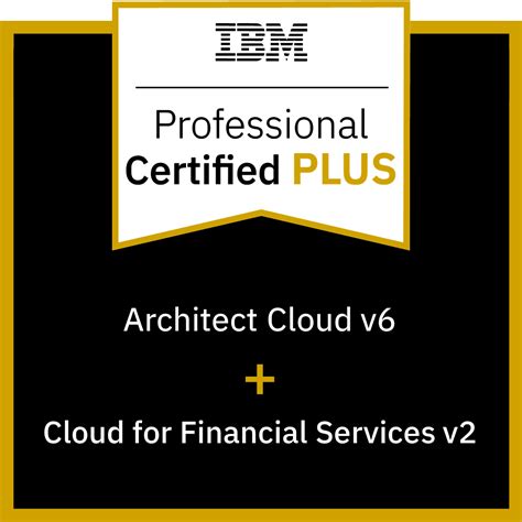 Ibm Certified Professional Architect V6 Plus Ibm Cloud For Financial