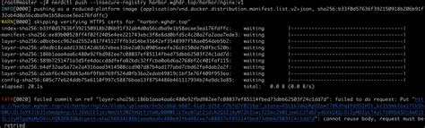 containerd对接harbor（设置 containerd 容器的 insecure registries） containerd