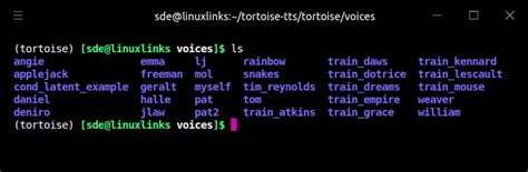 Machine Learning In Linux Tortoise Tts Text To Speech Program Page 2 Of 2 Linuxlinks