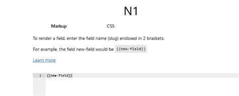 the custom content block with a field like inner block does not