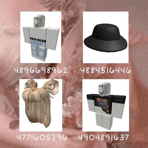 Pin By Biatch On Accessory Codes ꕥ Roblox Roblox Coding Clothes