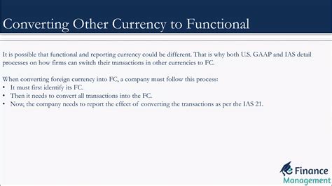 Functional Currency Ppt