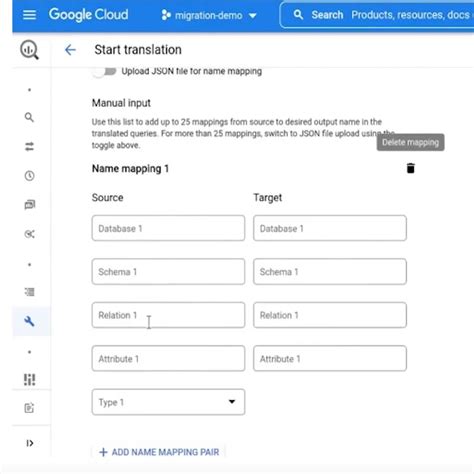 Sql Translation Step 4 Optional Settings Convert Oracle To Bq Rsql